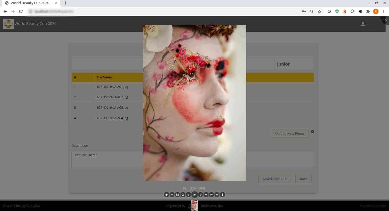 Specially designed judging software for the World Beauty Cup