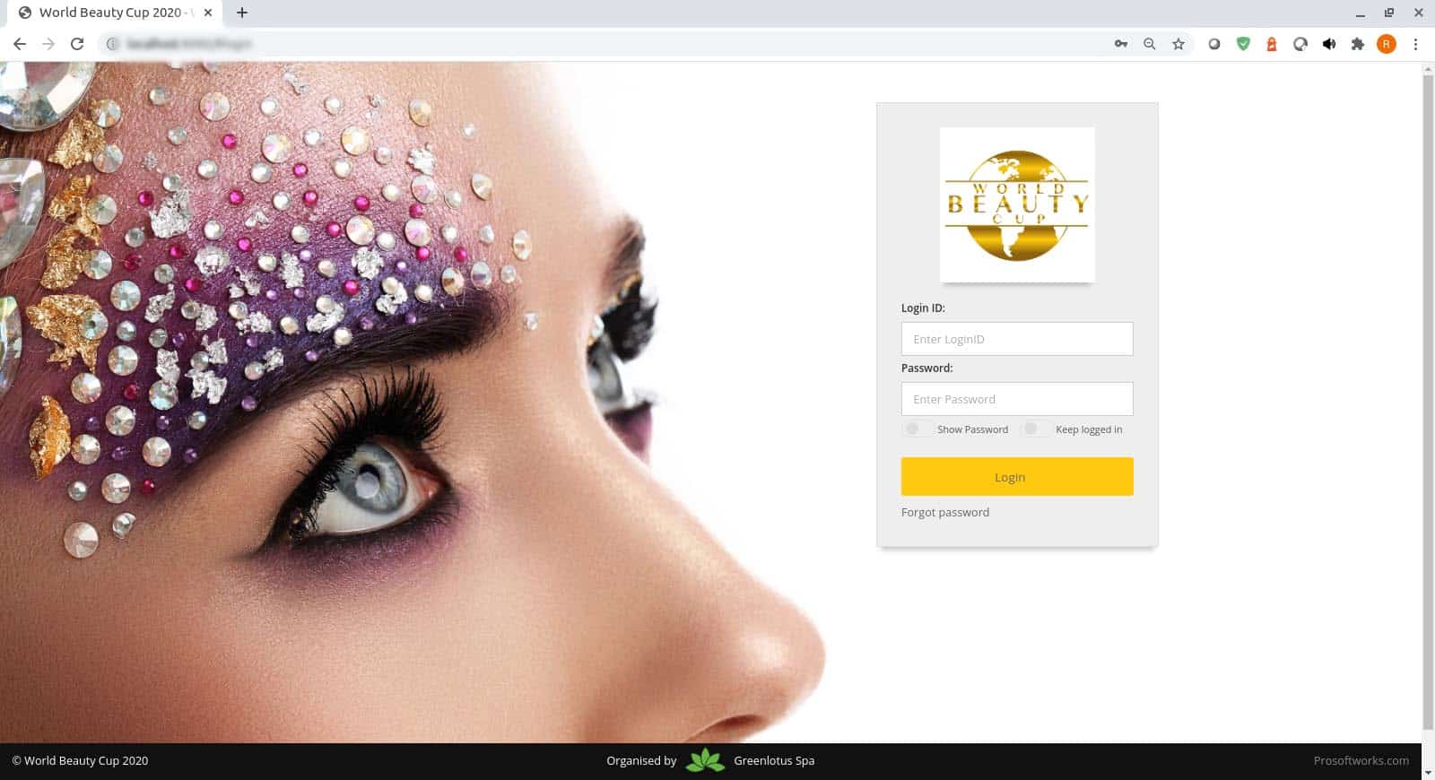 Specially designed judging software for the World Beauty Cup